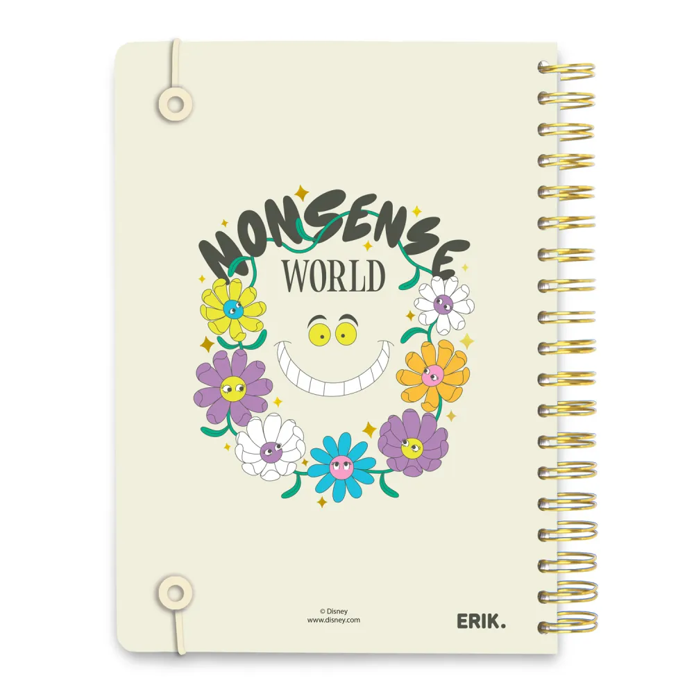 DISNEY ALICE IN WONDERLAND 2026/2027 WEEK TO VIEW A5 12 MONTHS ACADEMIC ...